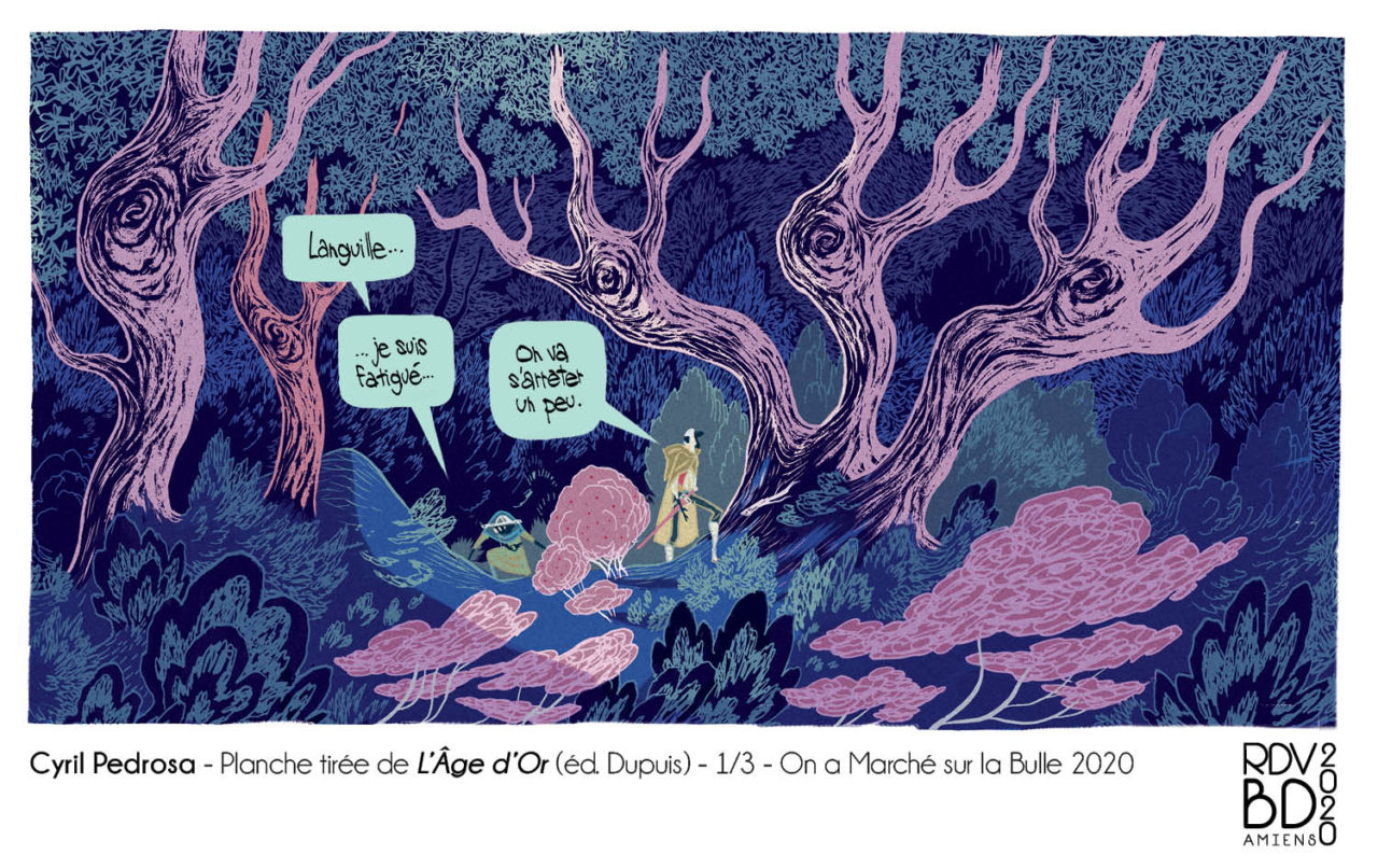Cyril Pedrosa - 2020 | Rendez-Vous de la Bande Dessinée d'Amiens